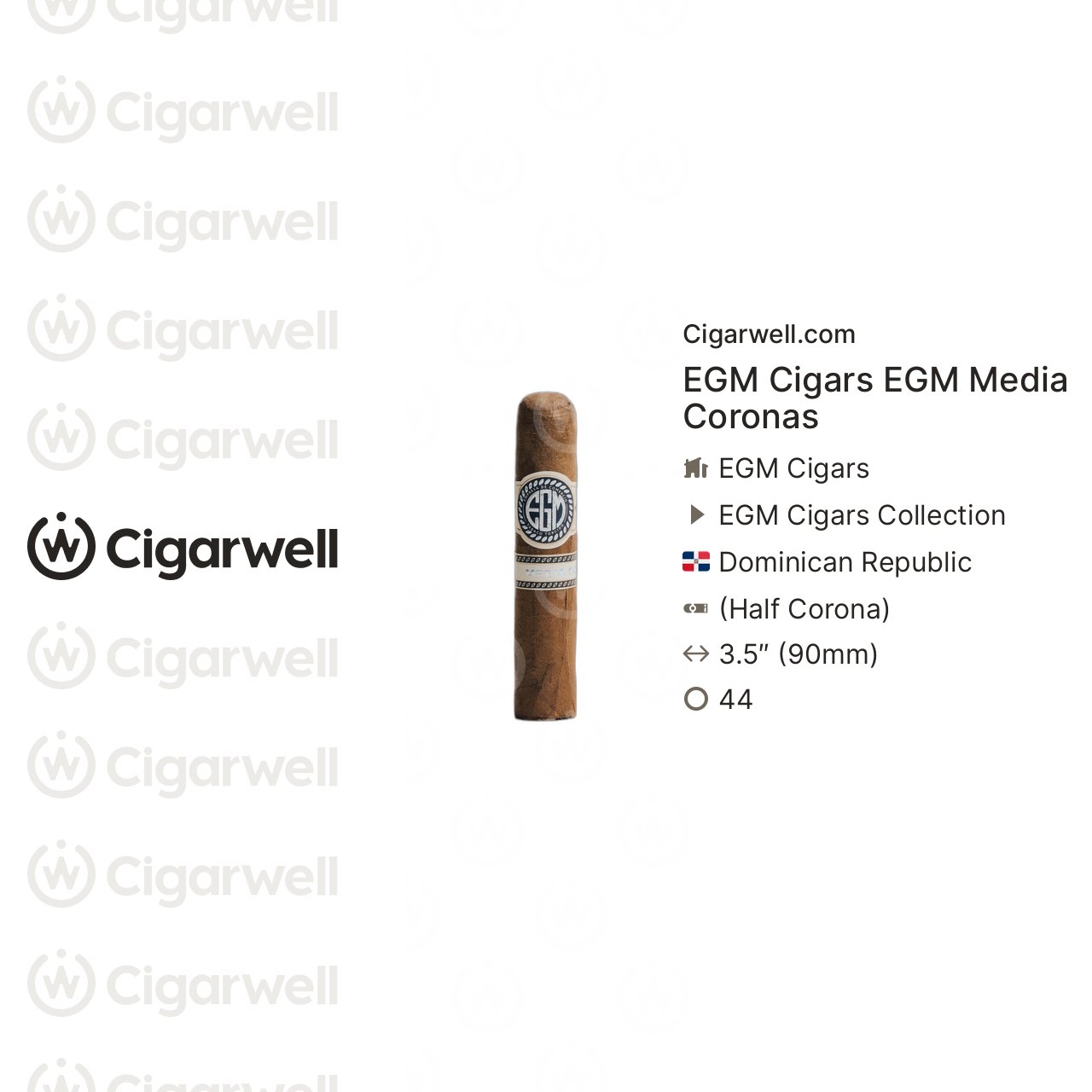EGM Cigars EGM Media Coronas - notes, ratings, photos | Cigarwell
