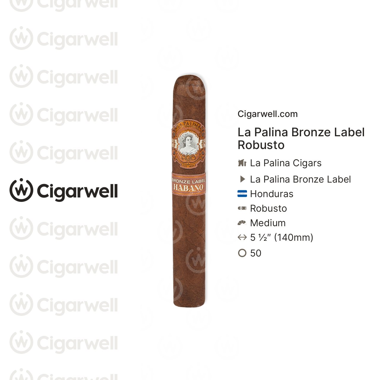 La Palina Bronze Label Robusto - notes, ratings, photos | Cigarwell